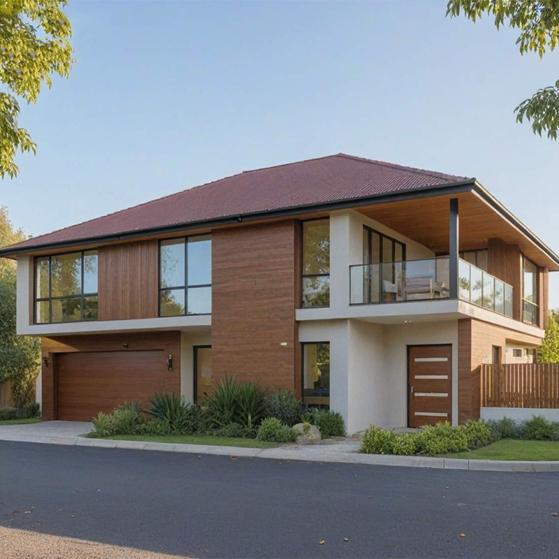 ICC-ES Prefabricated Luxury Villa Modular Homes with Light Steel Frame ...