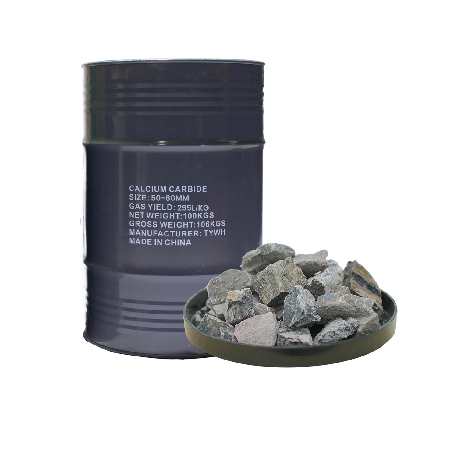 China Facrory Calcium Carbide 50-80mm for Sale Online - TYWH
