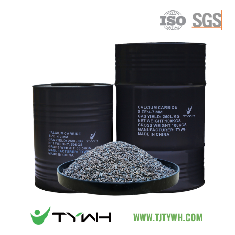 4-7mm Calcium Carbide Price Acetylene Stone Gas Yield 260L/Kg | TYWH