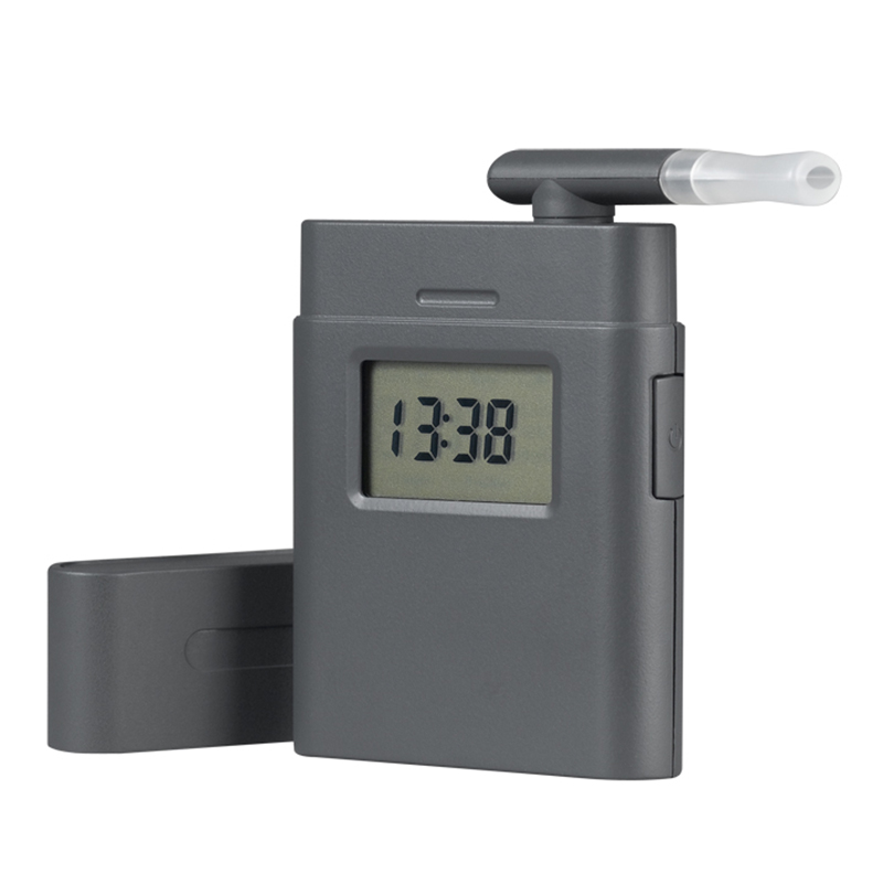 Portable Breath Alcohol Breathalyzer Tester with 360-Degree Rotating ...