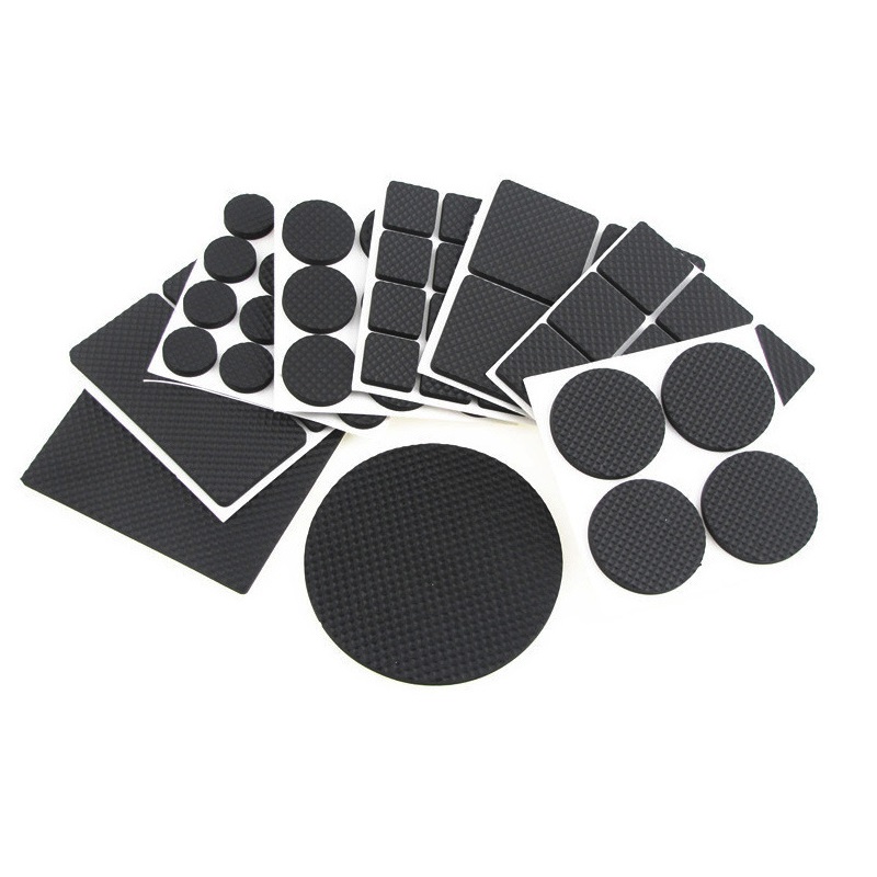Customized Shape Silicone 3m Self Adhesive Feet Pad Die Cutting Rubber ...