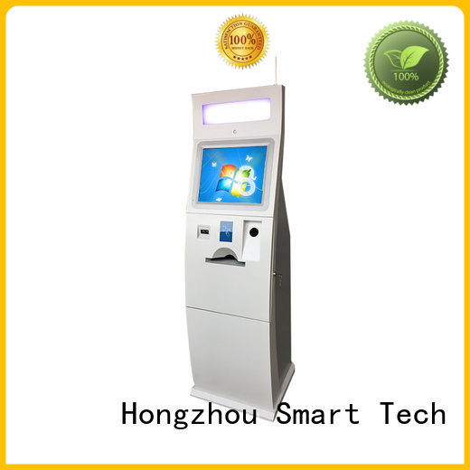 Dual Screen Bill Payment Kiosk Acceptor in Bank | Hongzhou