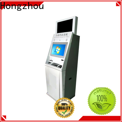 Touch Screen Ticket Kiosk Machine with Printer on Bus Station | Hongzhou