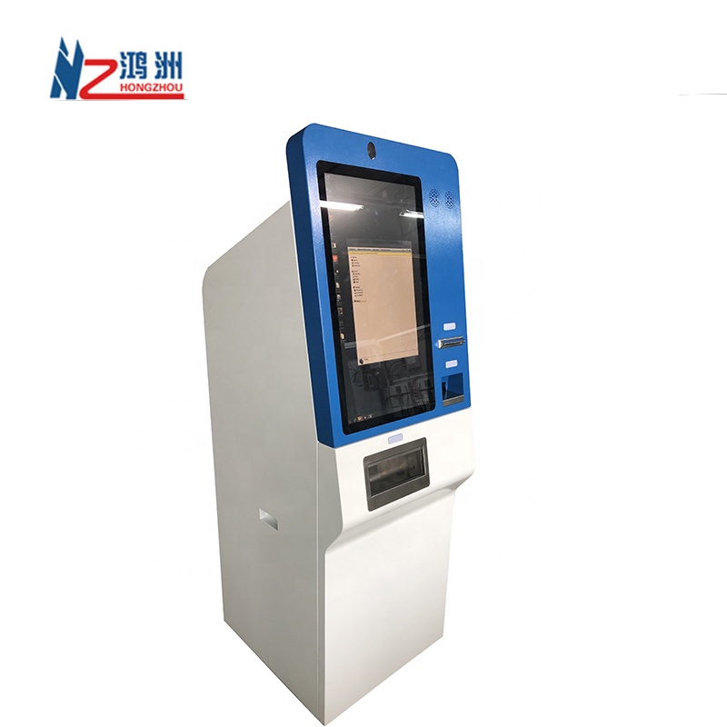 Kiosk Manufacturer Self Service Bank Kiosk with Cash Acceptor and Cash ...