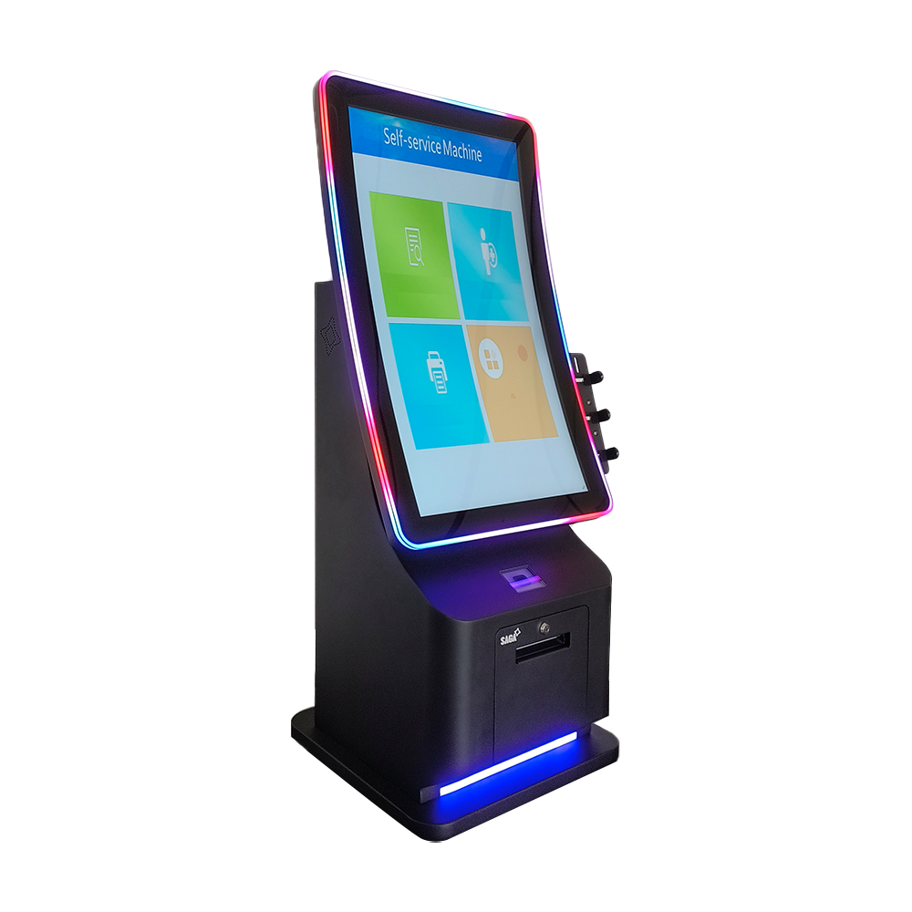 Desktop Self Ordering Kiosk with 21.5 Inch Curved Touchscreen | Hongzhou