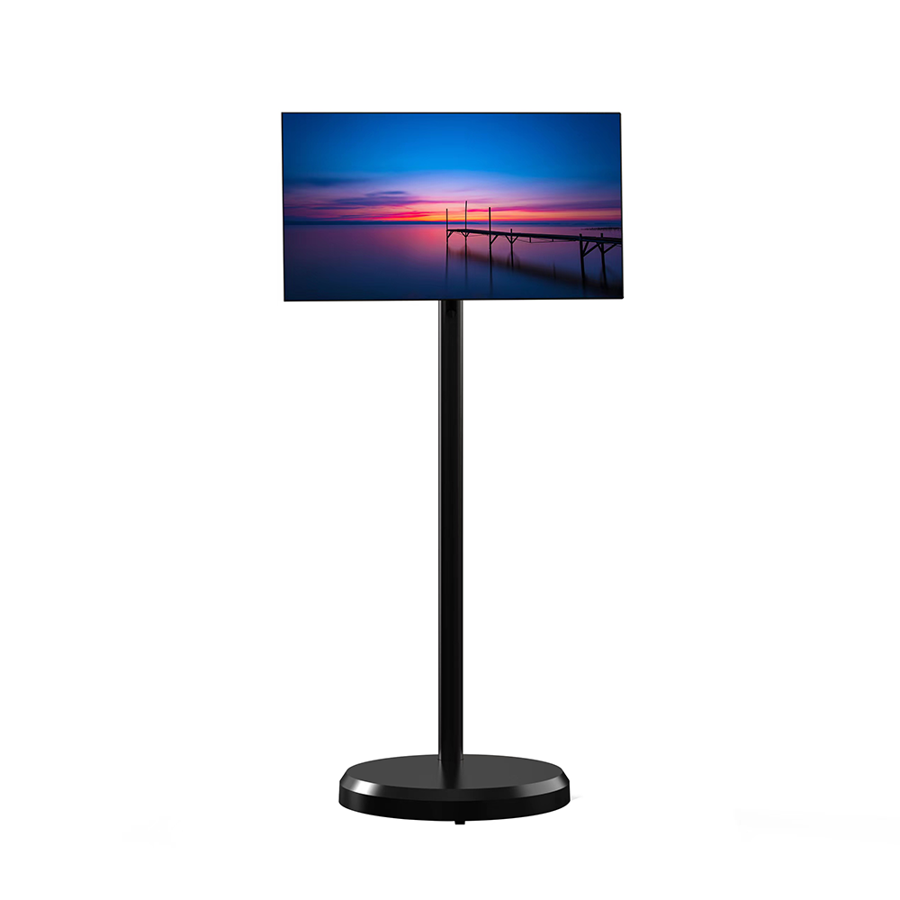 Smart Mobile Tv Screen Display with Universal Wheels | Hongzhou