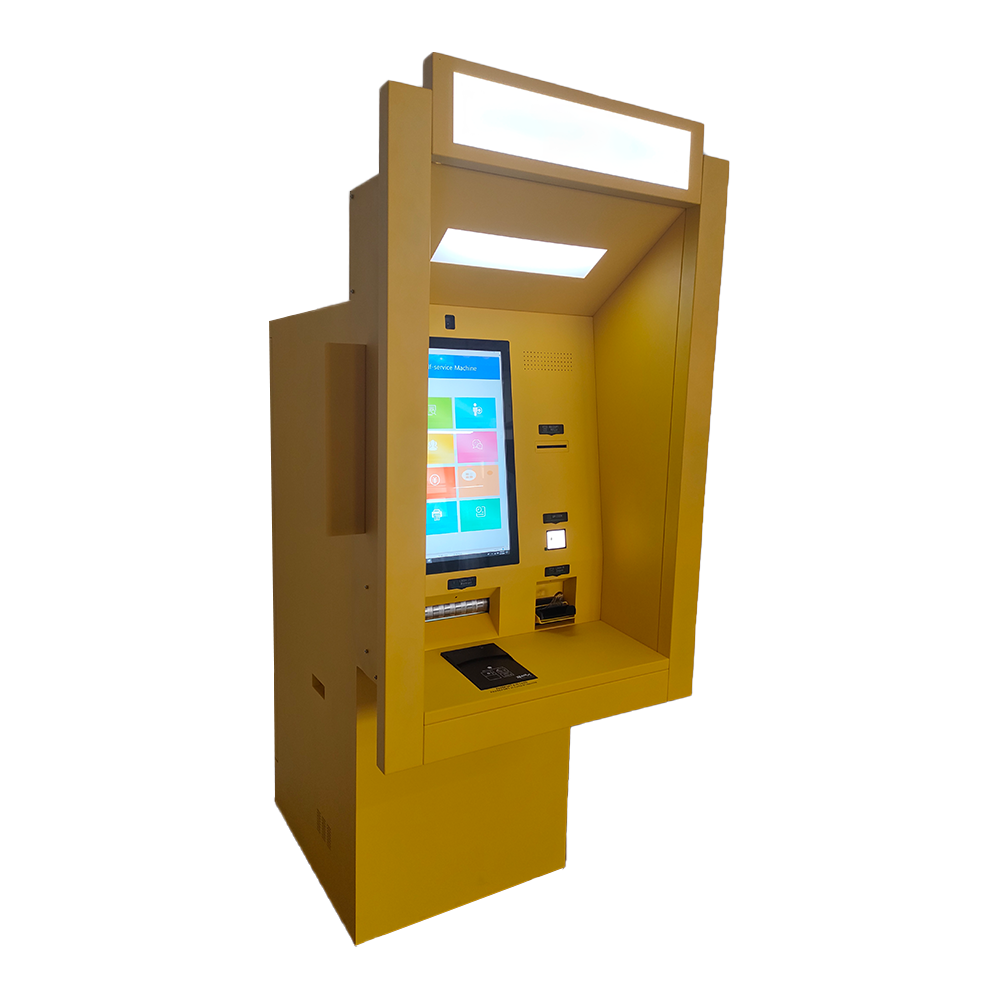 Security Through-wall Cash Deposit and Withdrawal Machine ATM/CDM