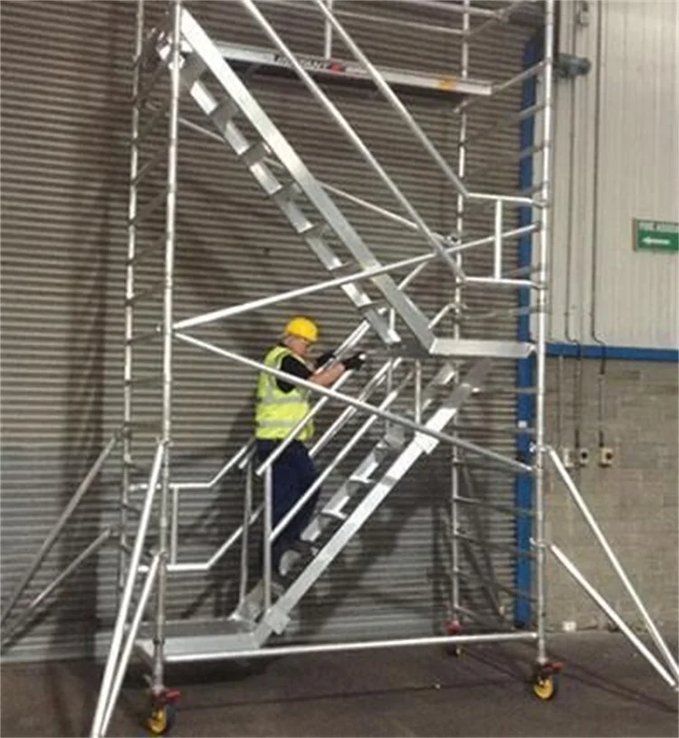Step Aluminum Ladder 3-6m Heavy Duty Aluminium Ladder