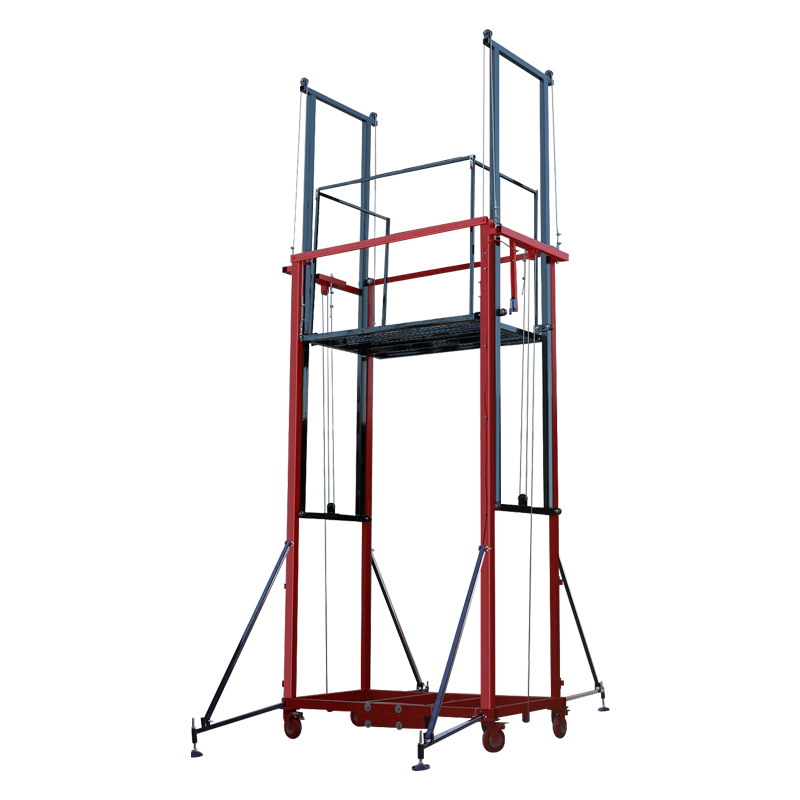 Mobile Electric Lifting Scaffolding Platform 500 Kg