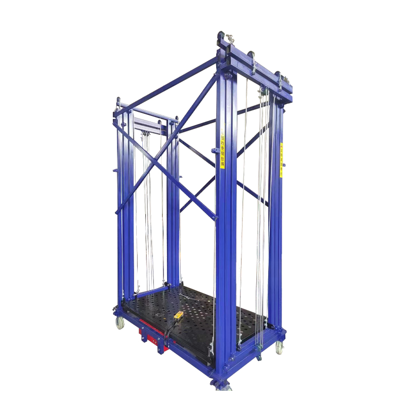 Mobile Electric Lifting Scaffolding Platform 500 Kg