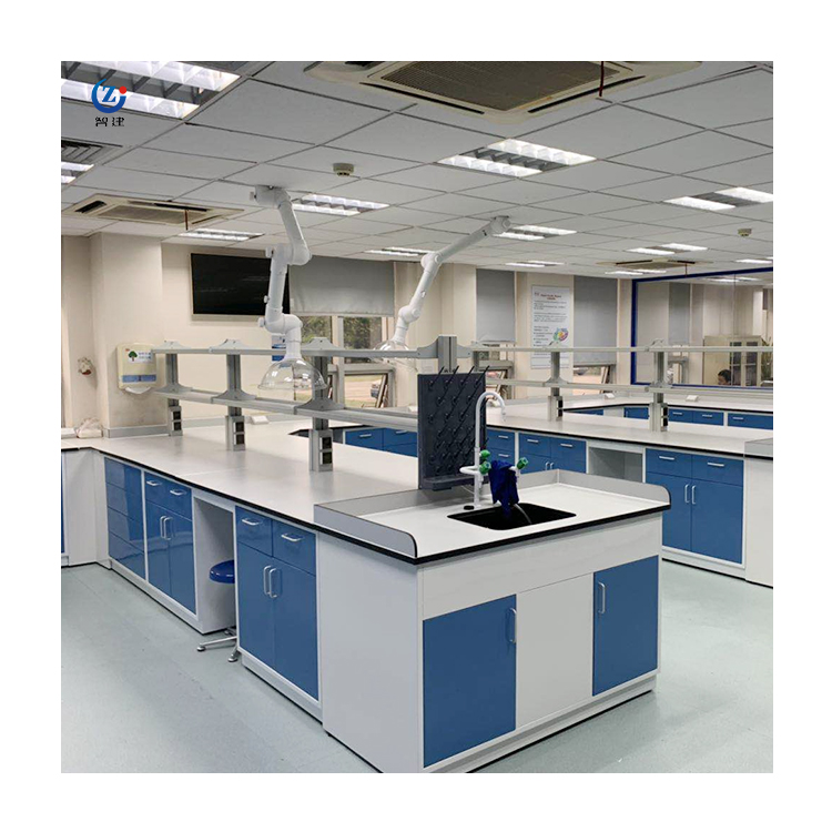 Laboratory Furniture Lab Table Worktop Laboratory Island Work Bench ...