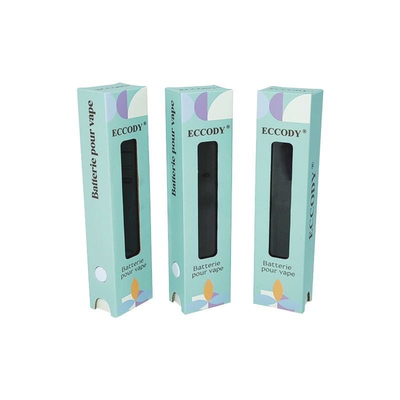 Battery Atomizer Packaging Box with PVC Visible Window - ECCODY