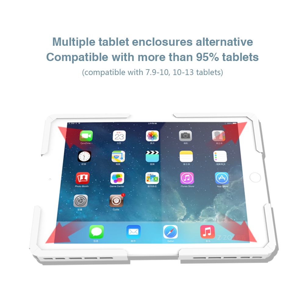 Universal Height Adjustable Tablet Floor Stand Holder for Ipad ...