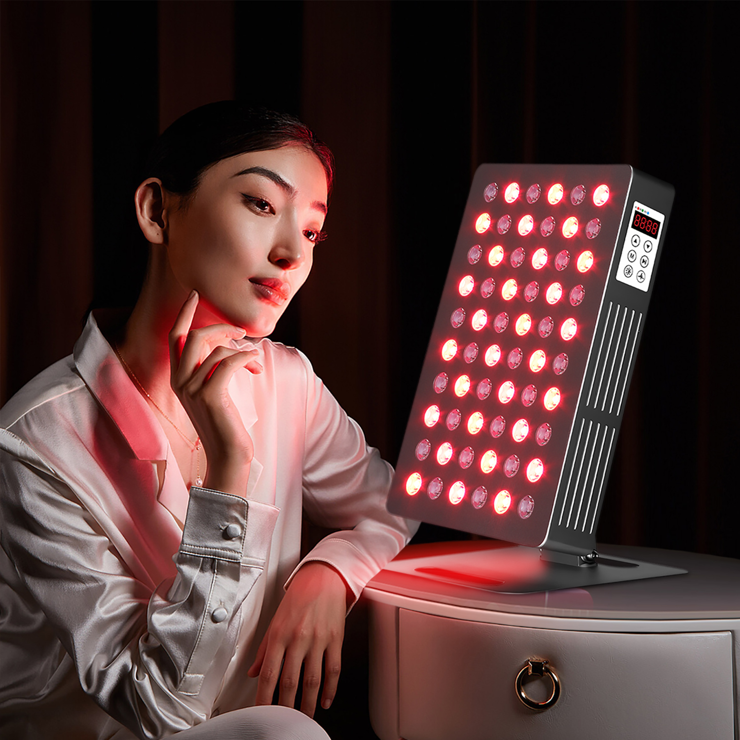 Aluminum Material 300w Red Light Therapy Panel with Pulse and Remoter ...