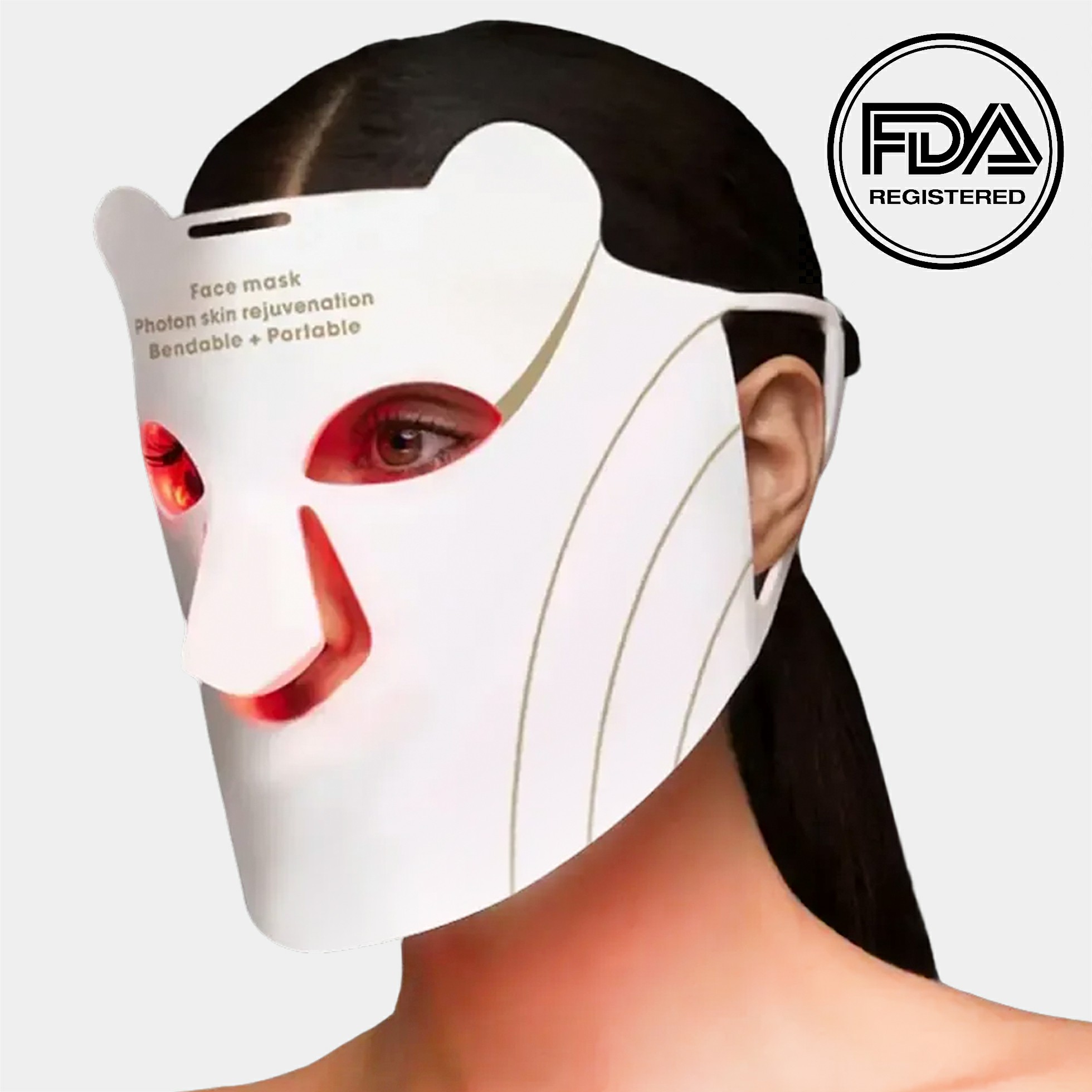 Sunsred M5 460 580 630 830nm Pulse Led Light Therapy Mask | Sunsred