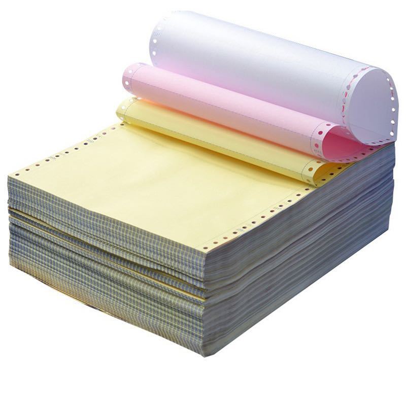 High Quality 2 Ply 3 Equal Parts Colorful Tear-off Edges 1000 Pages ...