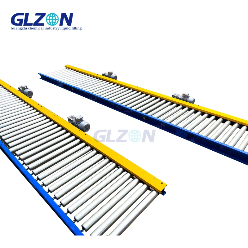 Linear Automated Chain Drive Powered Roller Conveyor - GLZON