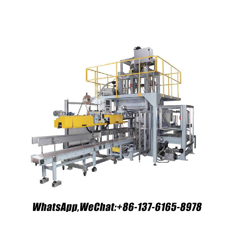 Powder Granule Fully Automatic Palletizing Production Line | GLZON