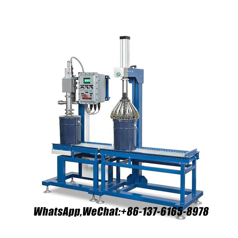 High-Speed Paint Filling Machine Manufacturers Jerry Can, Pail, Gallon ...