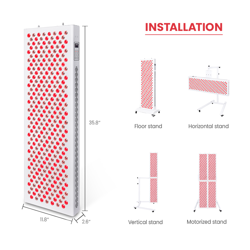 RDPro1500 Professional-Grade Red Light Therapy Panel for Full-Body ...
