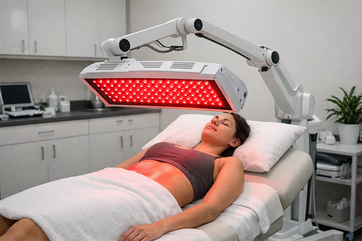The Efficacy of Red Light Therapy for Abdominal Fat Reduction