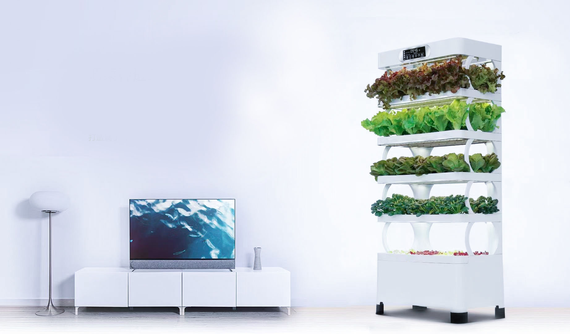 Smart Home Vegetable Hydroponic Grow Cabinets - Lyine