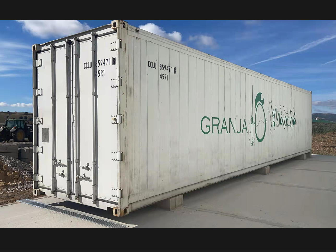 Hydroponic Fodder Container Farming - Lyine