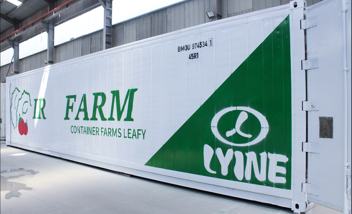 Hydroponic Fodder Container Farming - Lyine