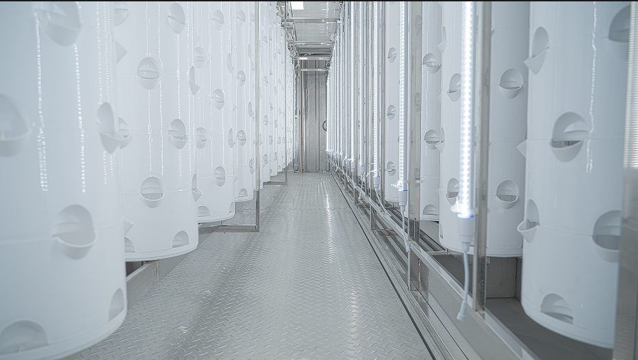 Lyine Hydroponics Rotating Tower Container Farming - Lyine