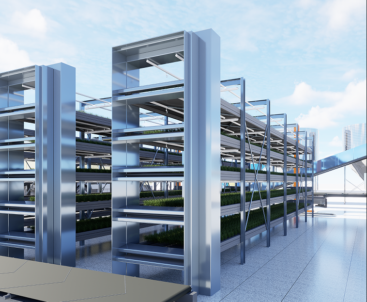 Full Automatic Vertical Hydroponic Fodder Production Line for Barley ...