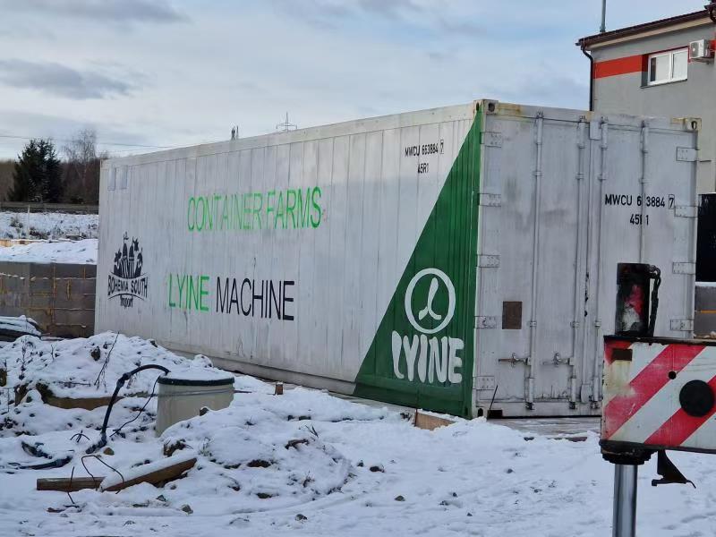 Hydroponic Fodder Container Farming - Lyine