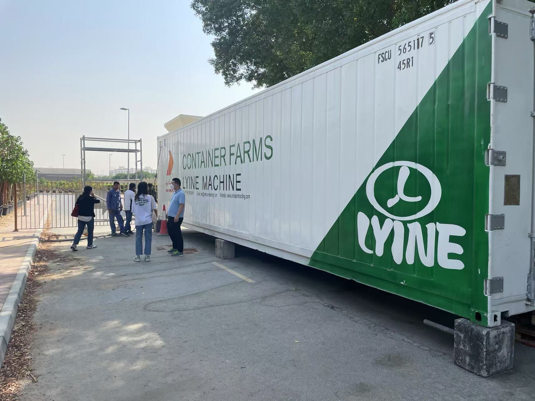 Hydroponic Fodder Container Farming - Lyine