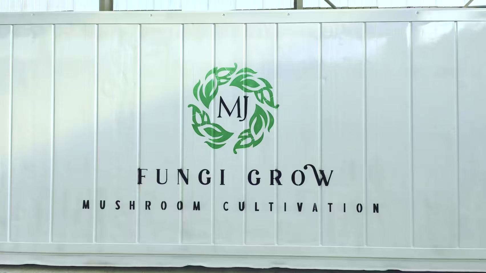 Hydroponic vertical Mushroom container farming