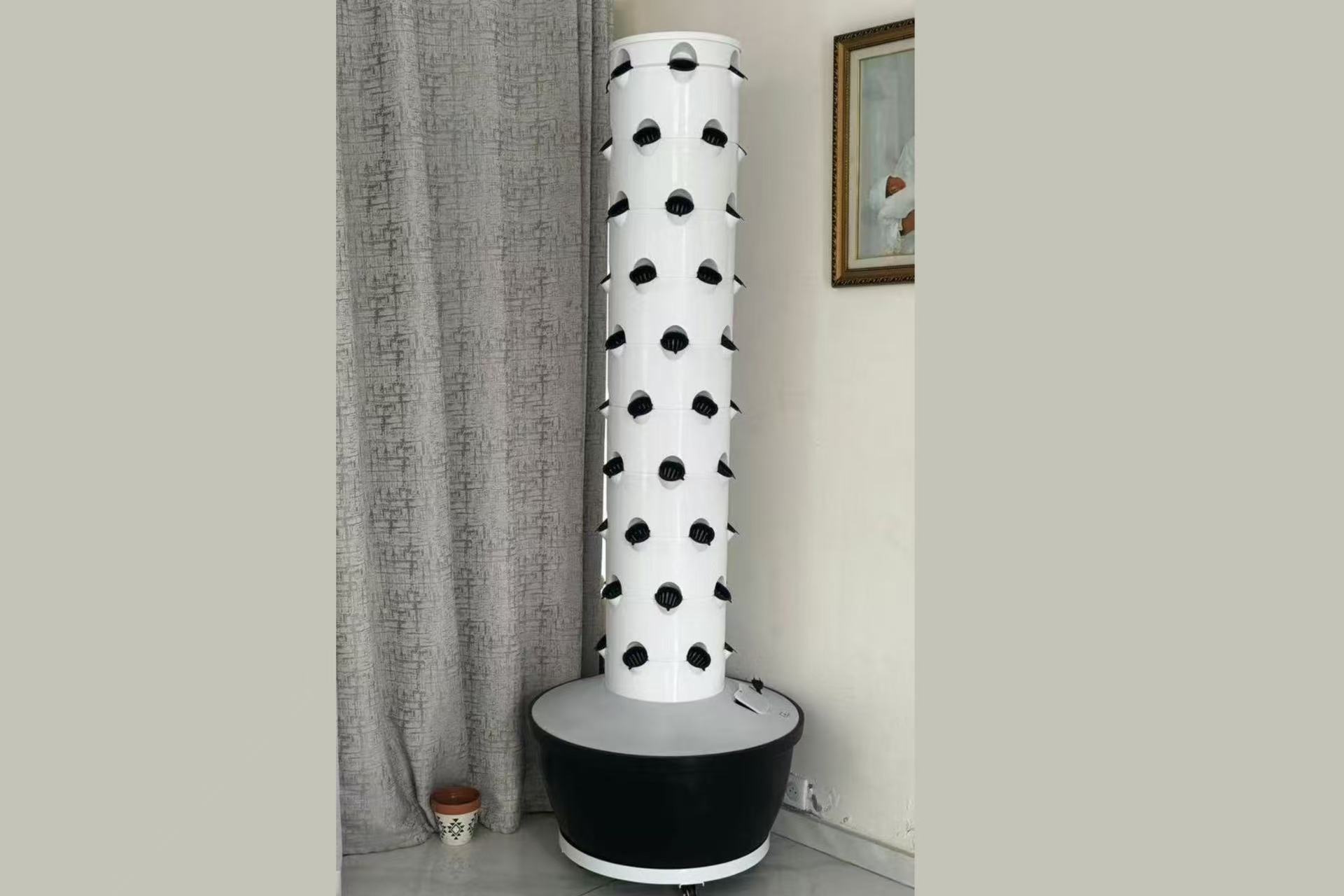 Водосберегающая гидропонная башенная система для компактного домашнего ...