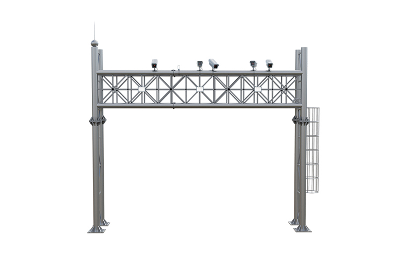 Road Gantry with Integrated Cameras for Enhanced Traffic Management ...