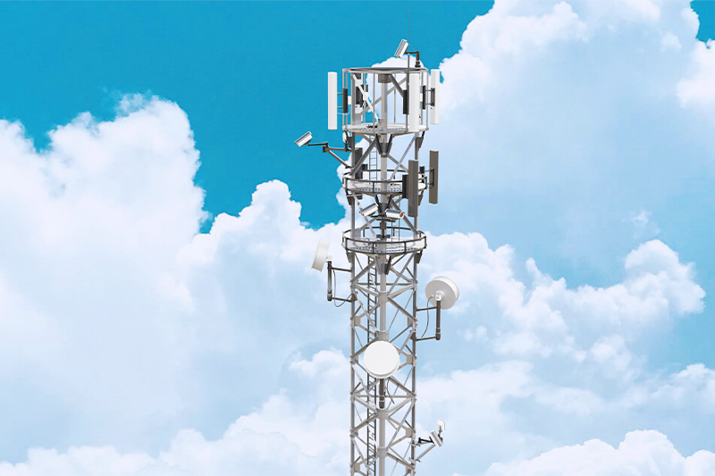 Three-Legged Angle Steel Communication Tower | Joisync
