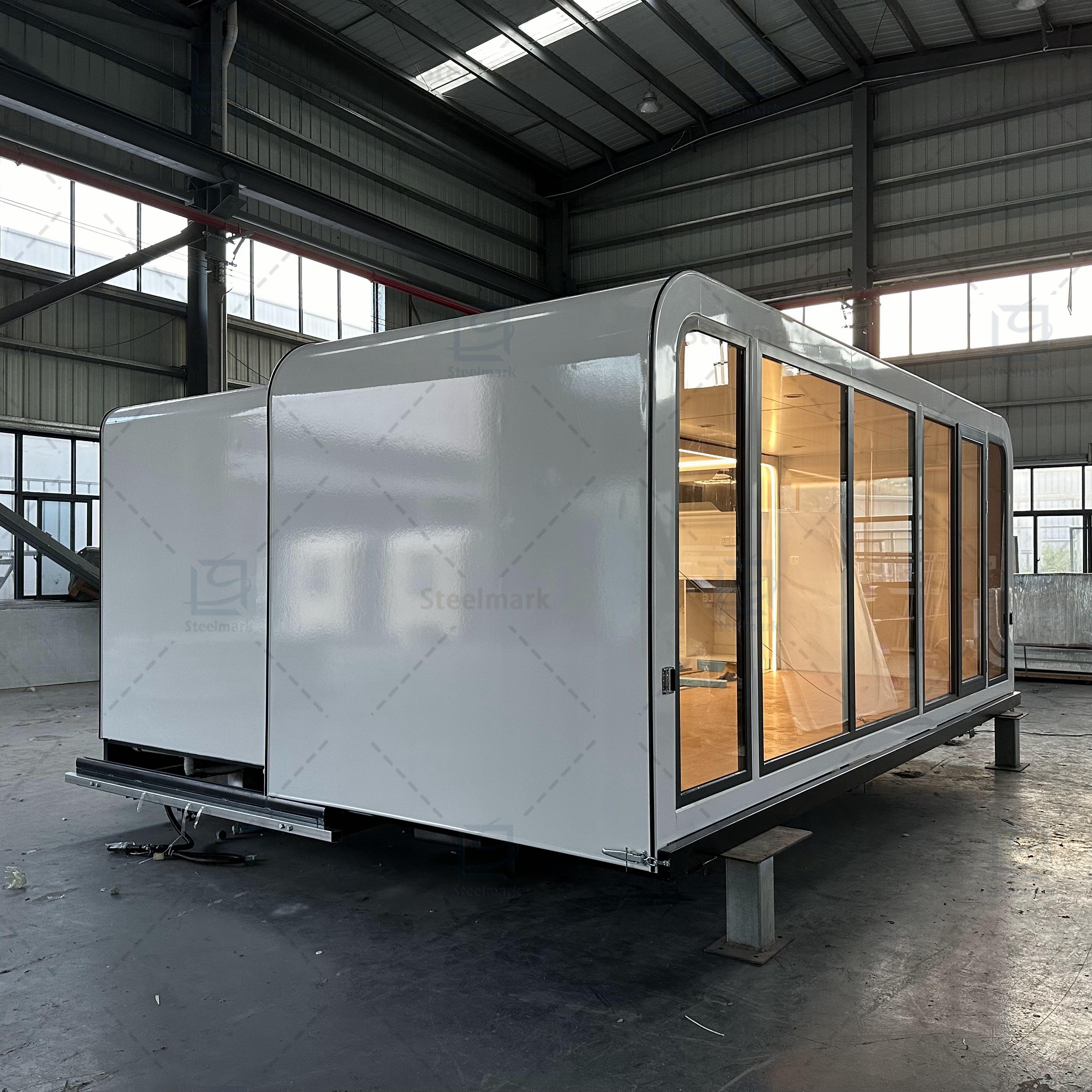 Steelmark Complete Prefab Popular Expandable Moveable Apple Cabin House for Sale - Steelmark