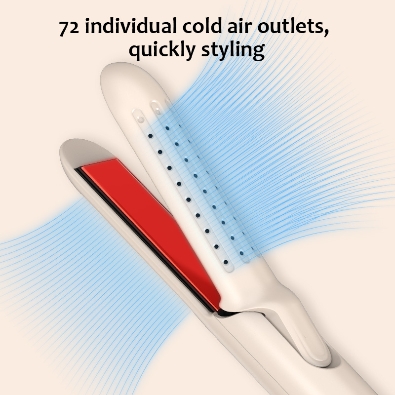 Low Temp 120℃ Air Curling Iron 3D Floating Splints 5 Speed Adjustable ...