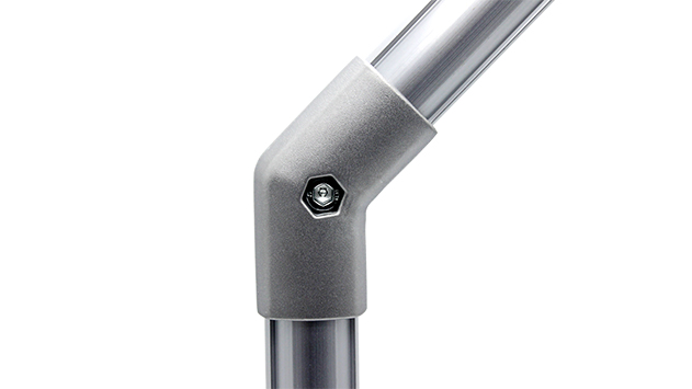 135° Aluminum Pipe Joint Outside Connection
