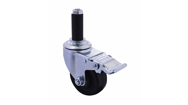 360° Swivel Expanding Stem Casters Wheel with Brake