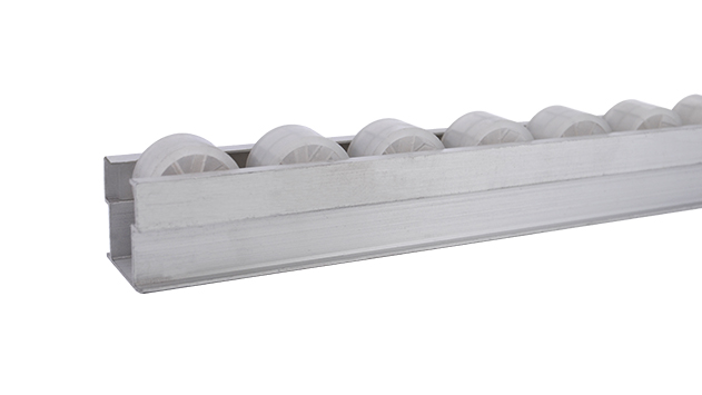 38 Aluminum Roller Track White