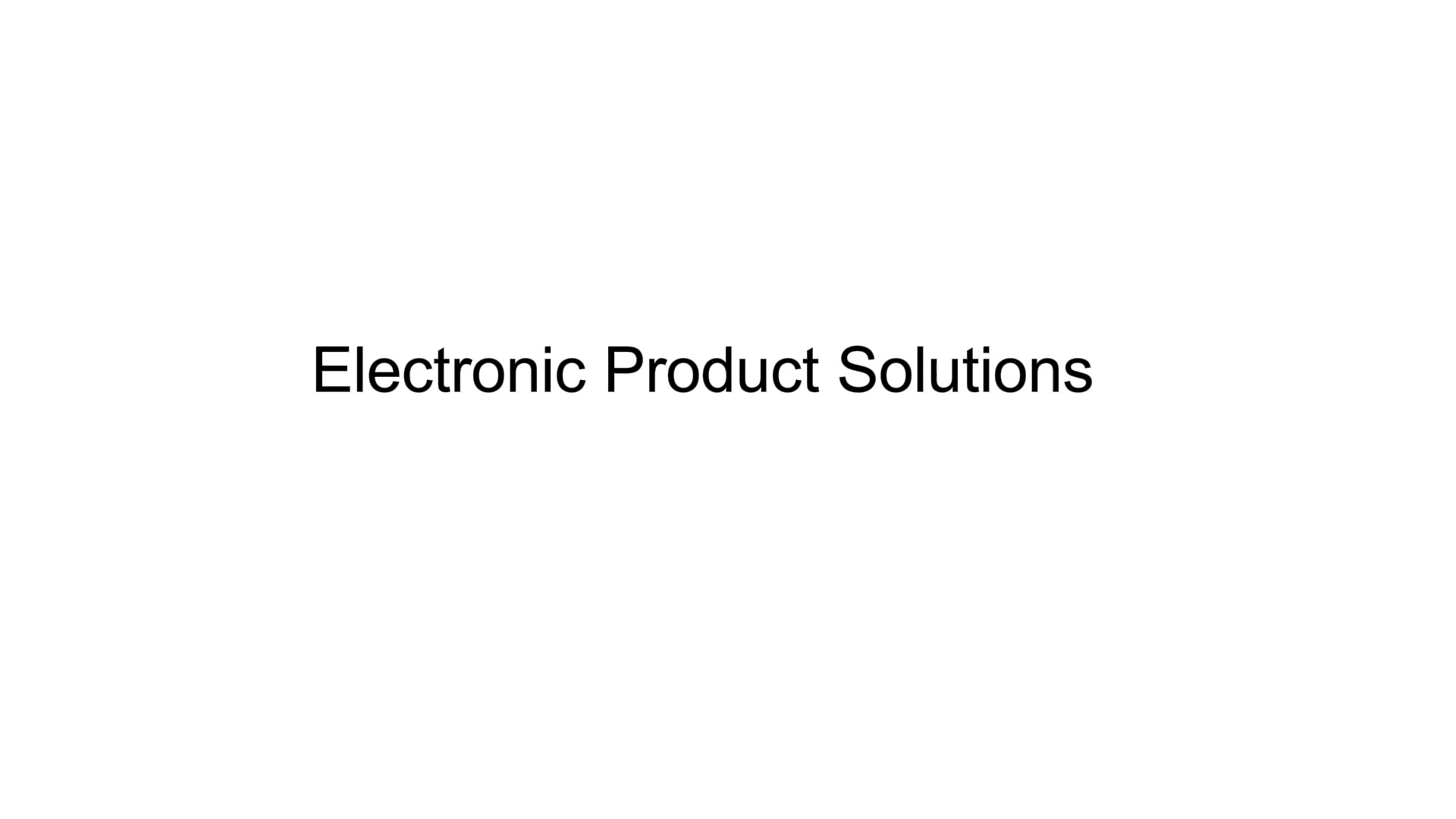 SUNQIT - Electronic Product Solution Electronic Product Solution