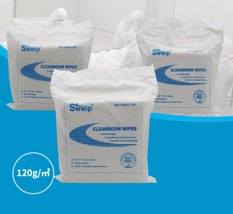 Cleanmo Cleanroom SW-1000-120 Polyester Wipes | Cleanmo, Swwip
