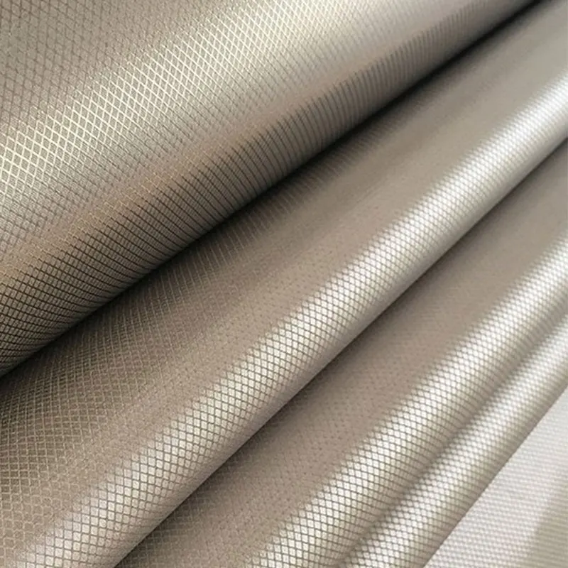 Emf Shielding Fabric 53% Silver Fiber Anti Radiation Woven Conductive ...