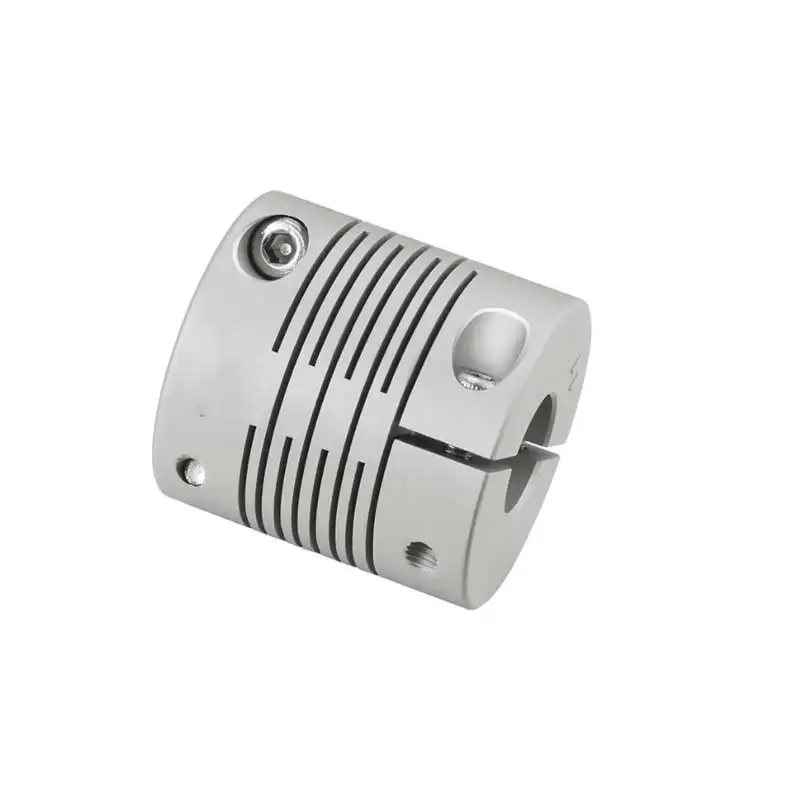Flexible Aluminum Alloy Shaft Set Screw Parallel Linear Coupling
