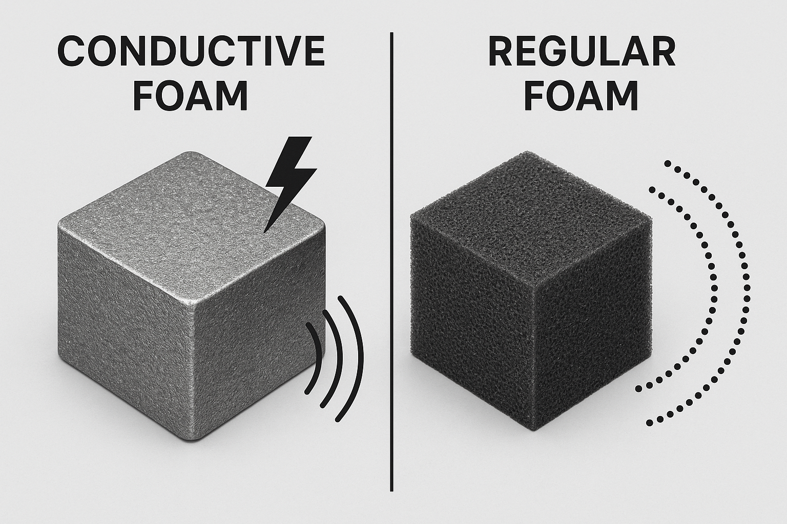 Difference Between Conductive Foam and Regular Foam: a Complete Guide