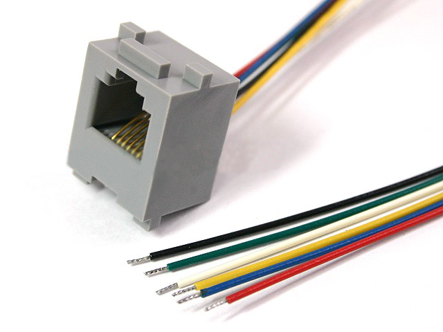 Kls12 210 8p Wired Modular Jack