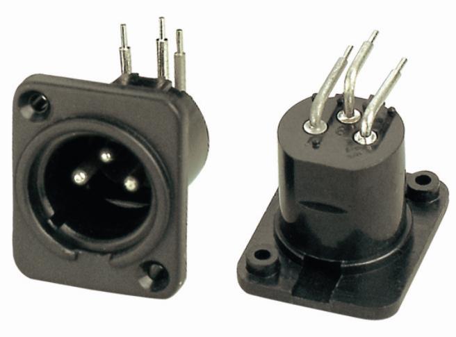 Kls1-xlr-s01 Xlr Audio Socket Connector