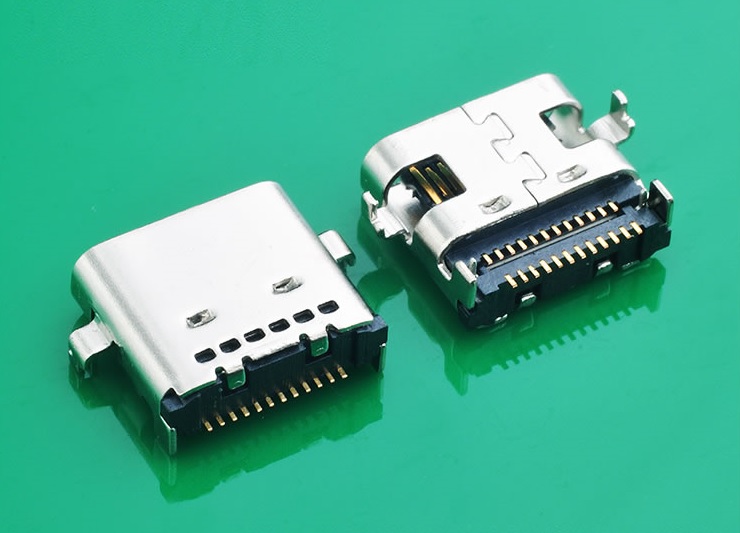 Kls1-5404 24p Smd L=7.9mm Mid Mount Usb 3.1 Type C Connector...