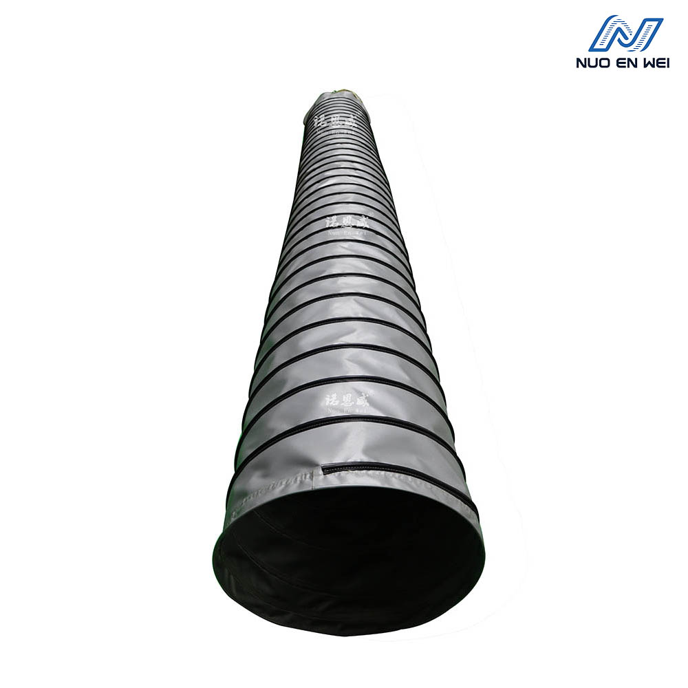 High-Temp Flexible Heat Duct - 300°C Extreme Flex Duct for Combustion ...